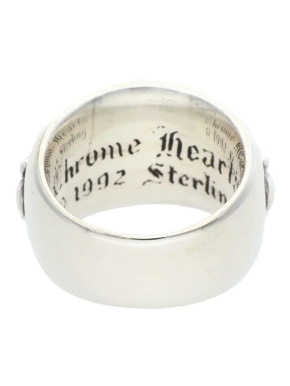 Chrome Hearts | Jewelry | Chrome Hearts Flrl Crs Floral Cross Silver ...